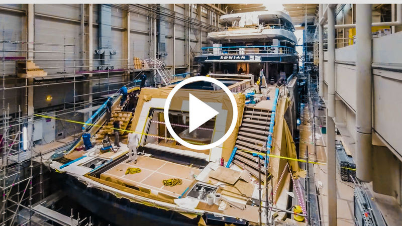 Video: How Feadship built the 87m superyacht Lonian in three years