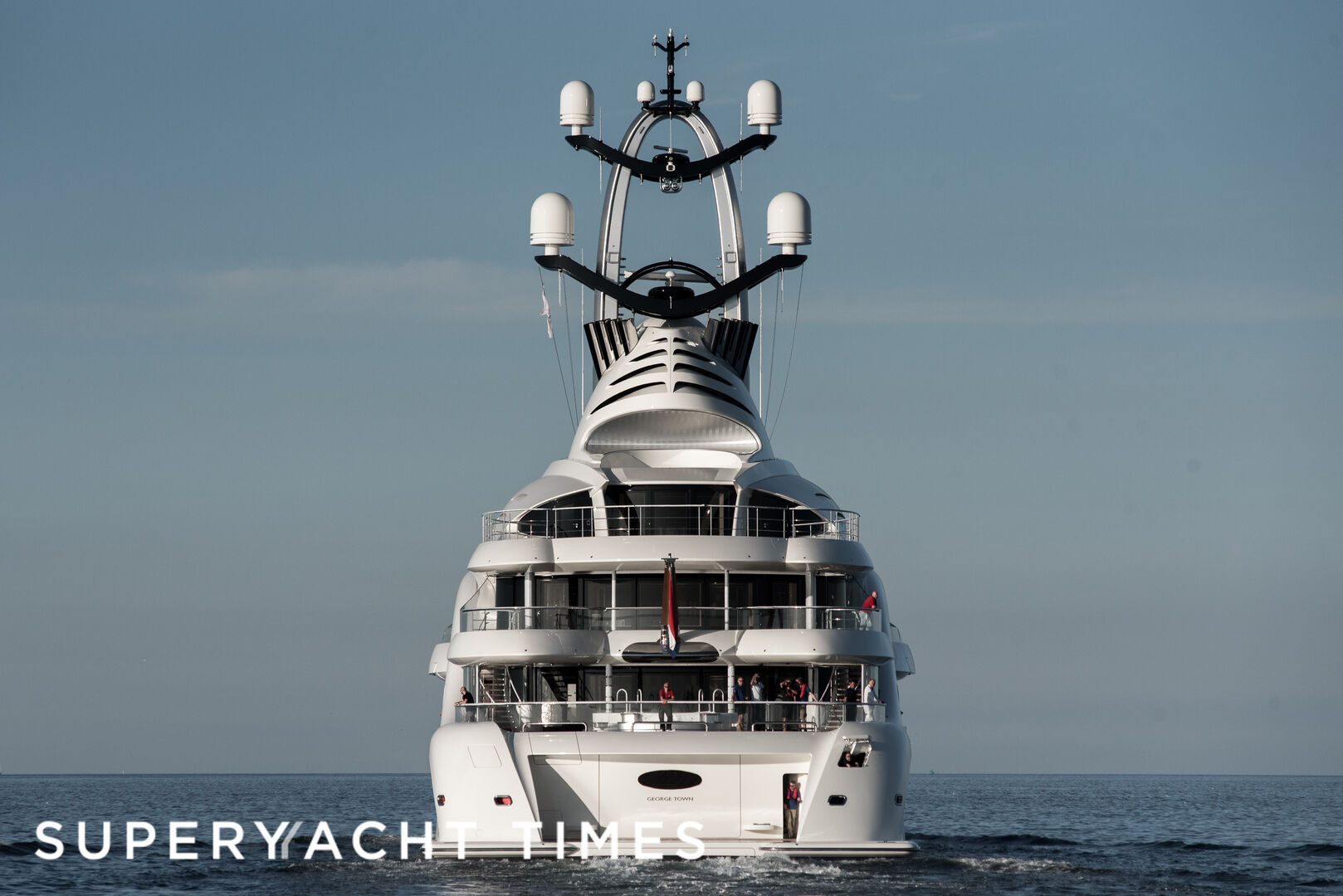 Exclusive: 110m Feadship superyacht Anna at sea
