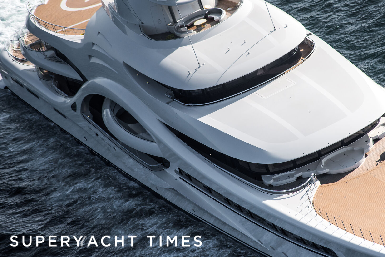 Exclusive: 110m Feadship superyacht Anna at sea