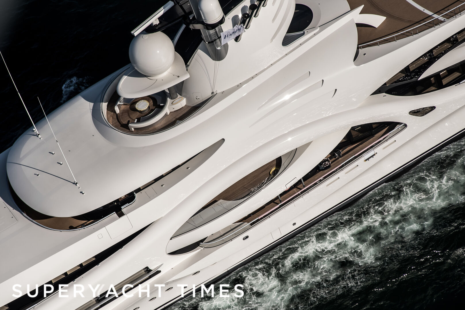 Exclusive: 110m Feadship superyacht Anna at sea