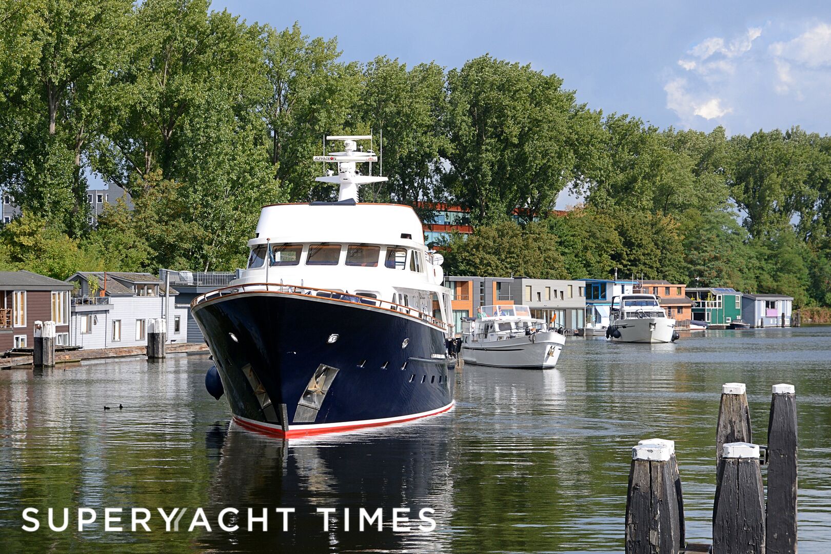 In Pictures: the 26m superyacht Nickeline in Amsterdam