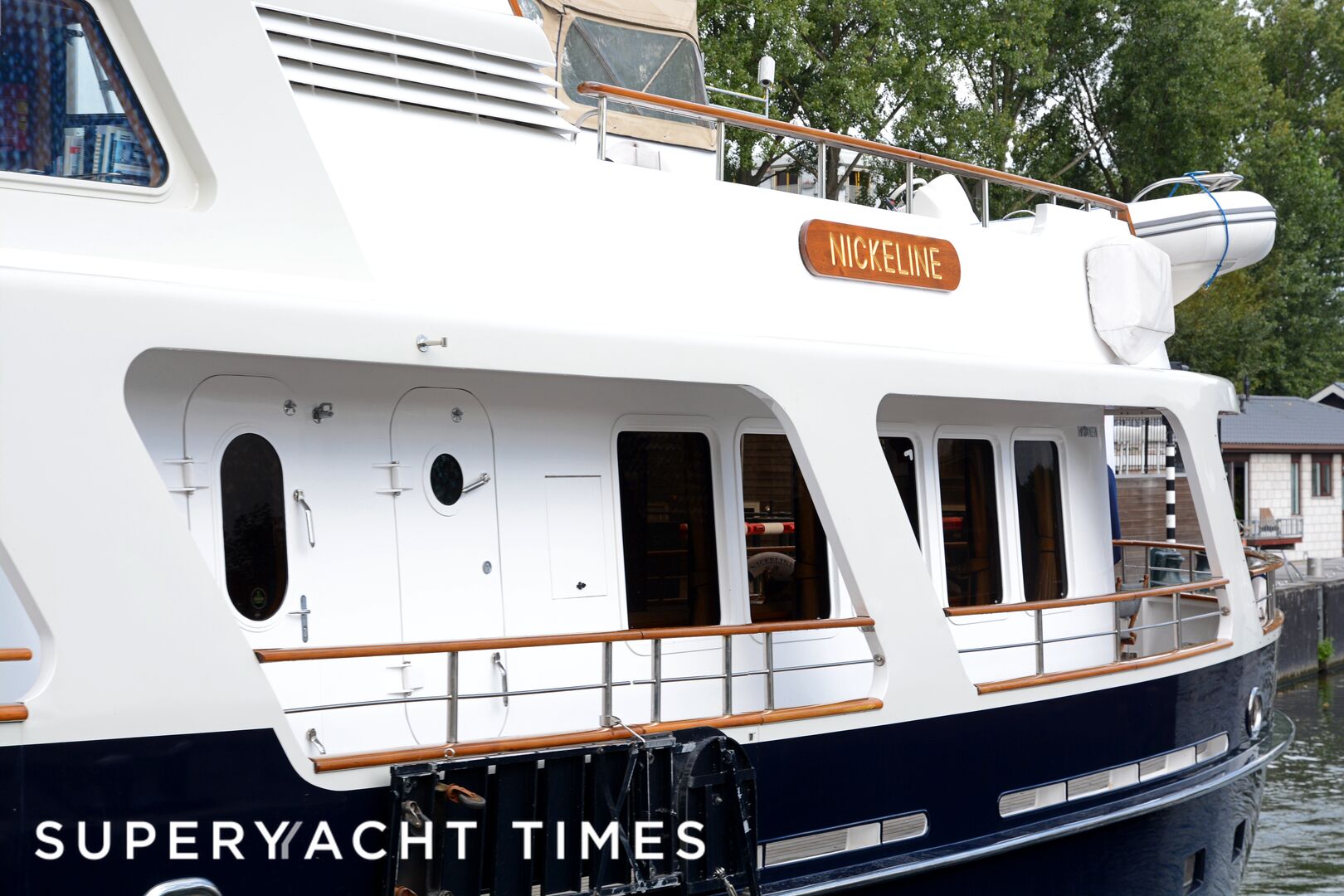In Pictures: the 26m superyacht Nickeline in Amsterdam