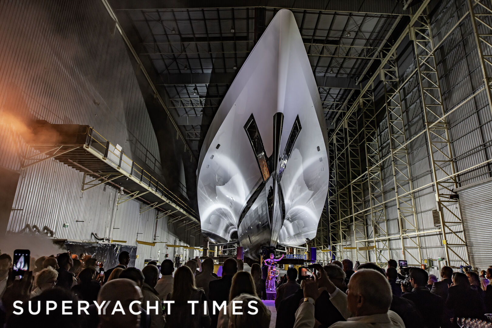 White Rabbit: World’s largest trimaran superyacht ready for launch in ...