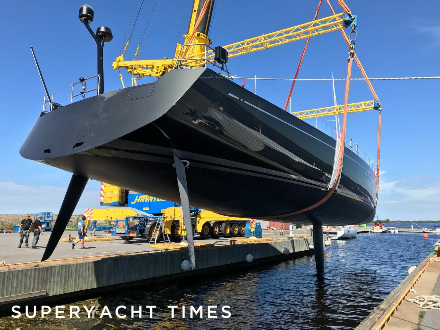 New age of Odin begins as fourth Swan 115 superyacht is launched