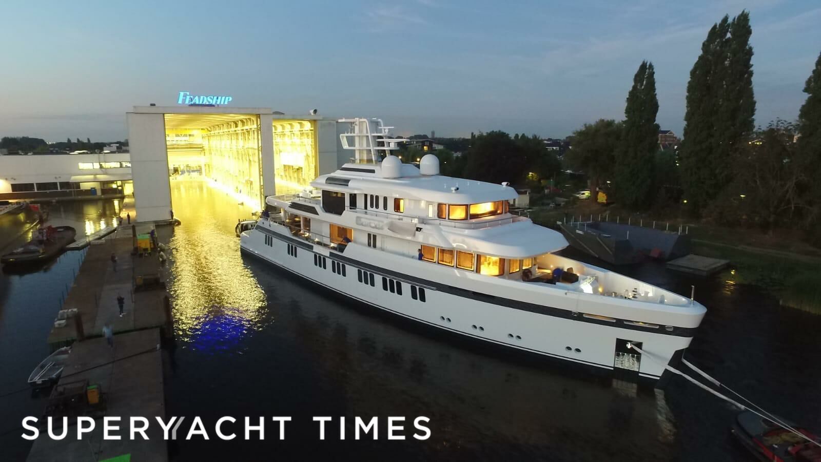 In Pictures: 51m Feadship superyacht Project 701 launched