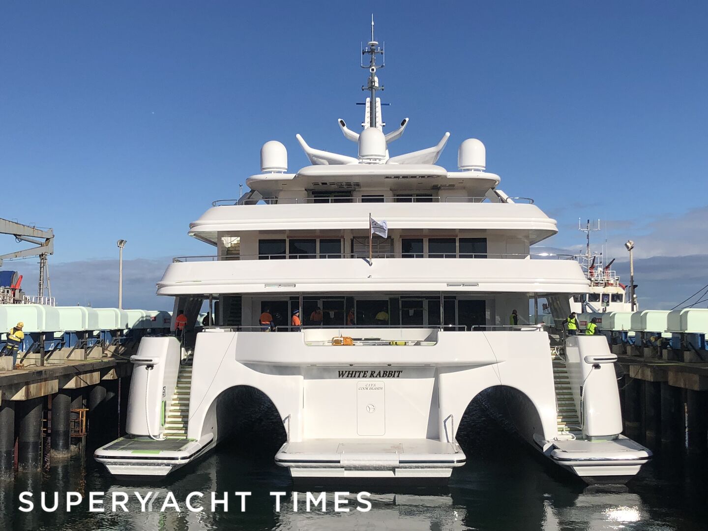 In Pictures: Closer look at 84m superyacht White Rabbit