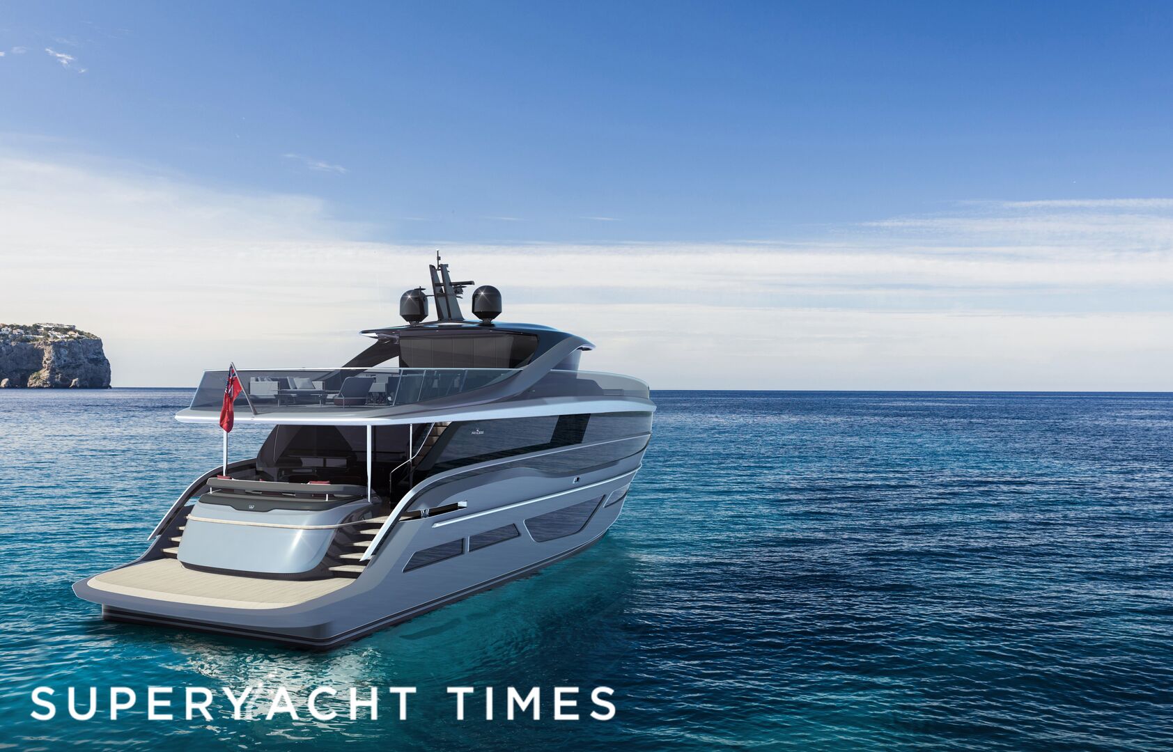 Princess X95 yacht unveiled in detail