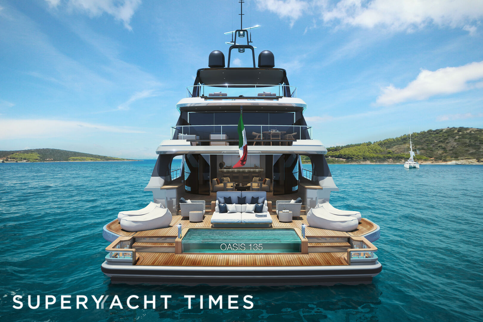 First Benetti Oasis 40M motor yacht sold