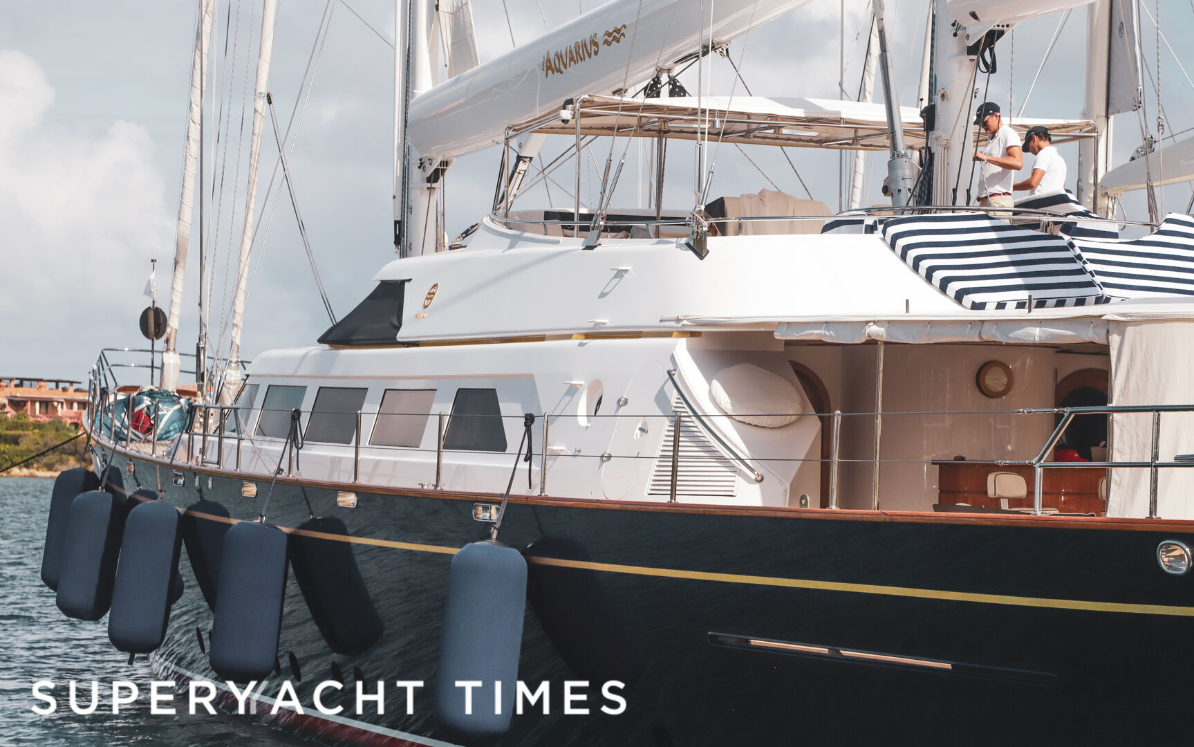 In Pictures: super sailing yachts arriving for 2018 Perini Navi Cup