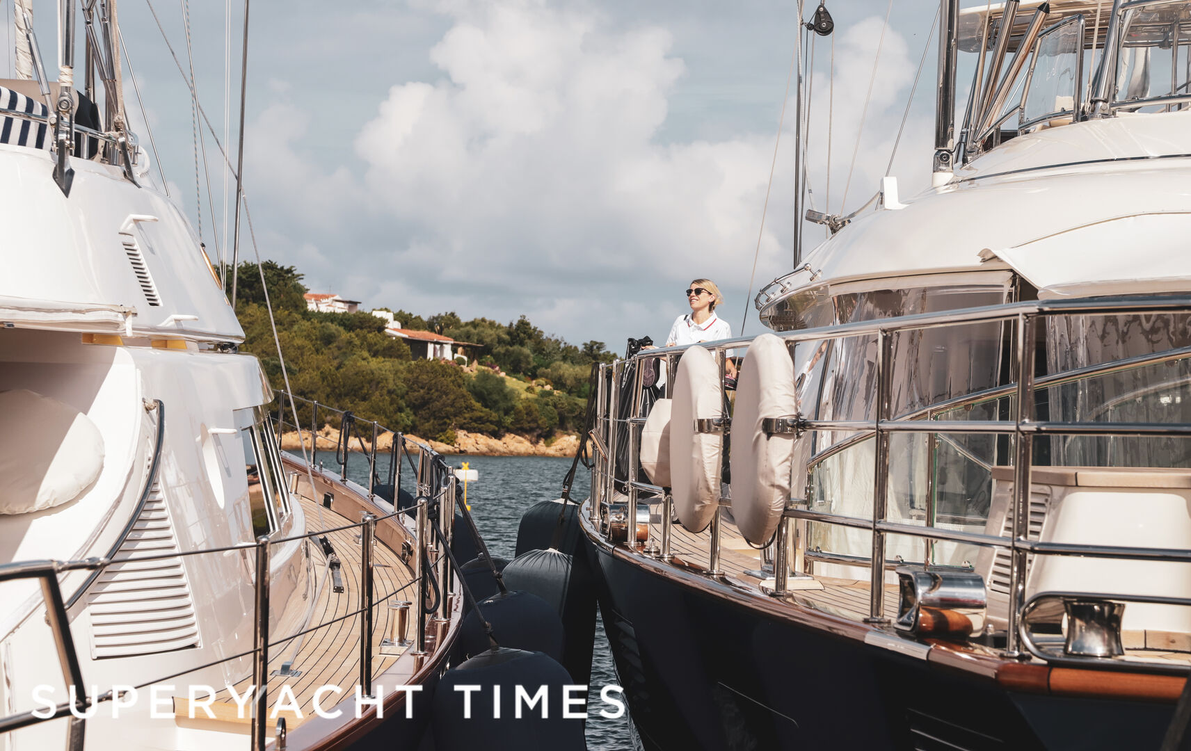 In Pictures: super sailing yachts arriving for 2018 Perini Navi Cup