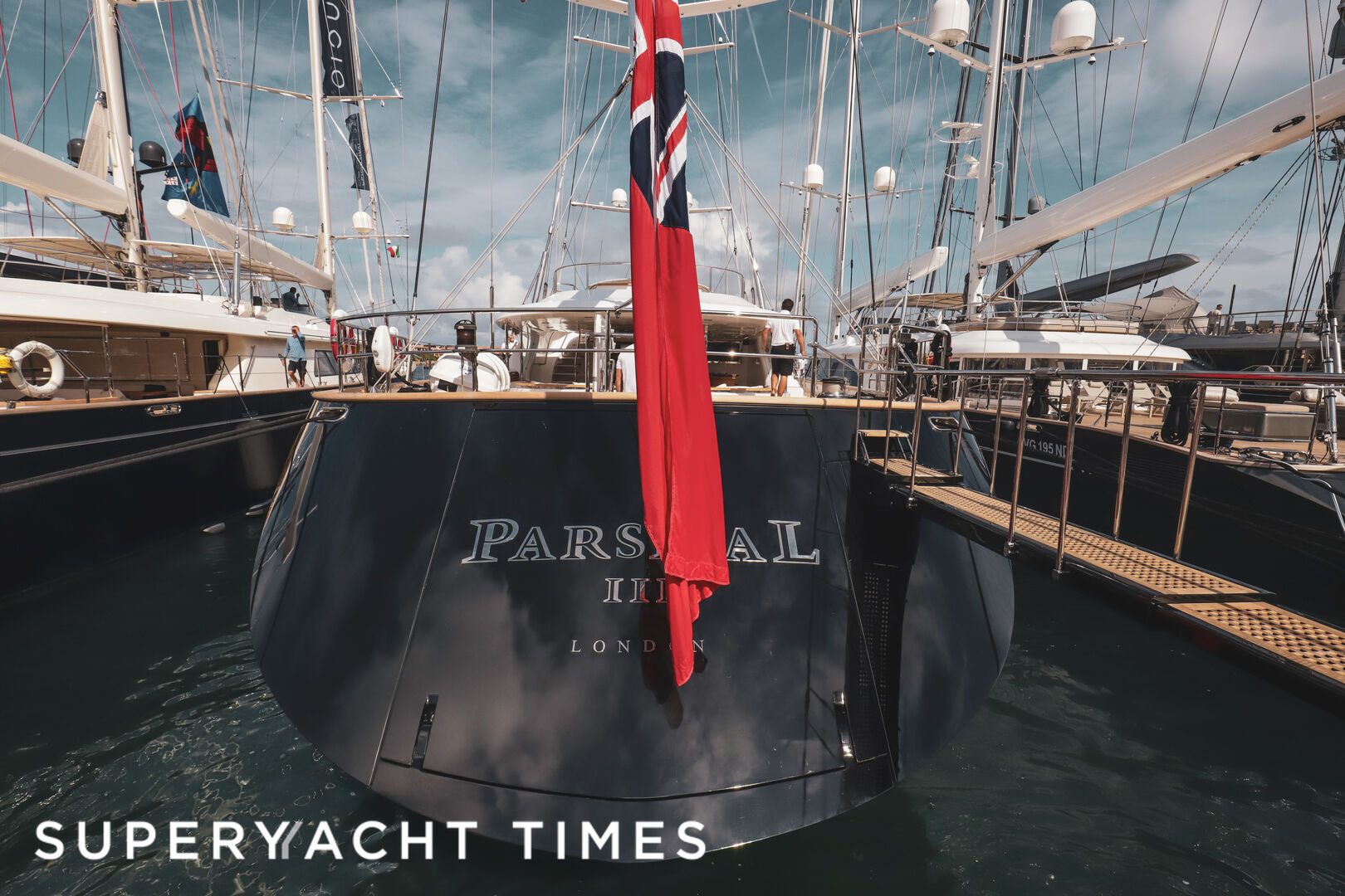 In Pictures: super sailing yachts arriving for 2018 Perini Navi Cup