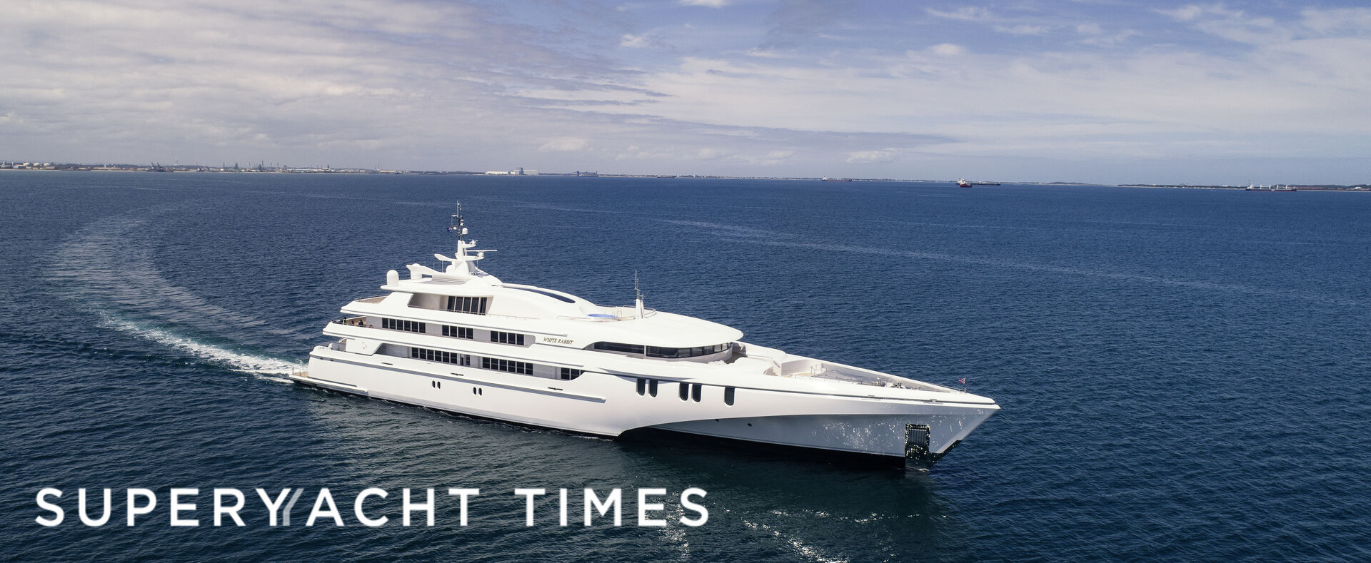 World's largest trimaran superyacht completes first hybrid propulsion tests