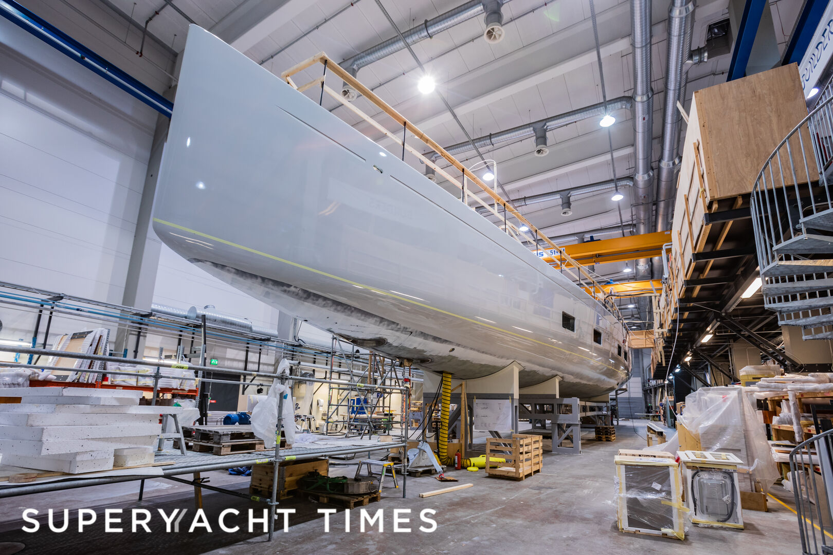 43m Baltic 142 Canova on track for spring delivery