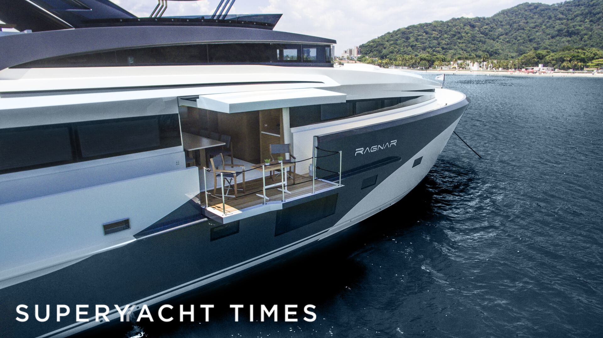 MCP completes first 925 THD motor yacht Ragnar in Brazil