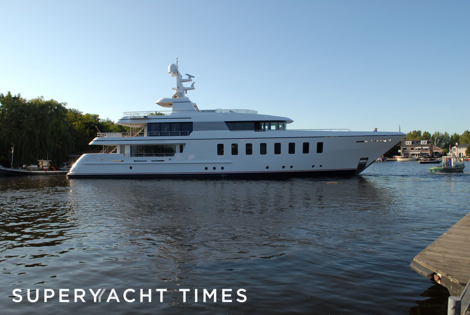 Feadship Royal Van Lent launches latest F45 superyacht Helix