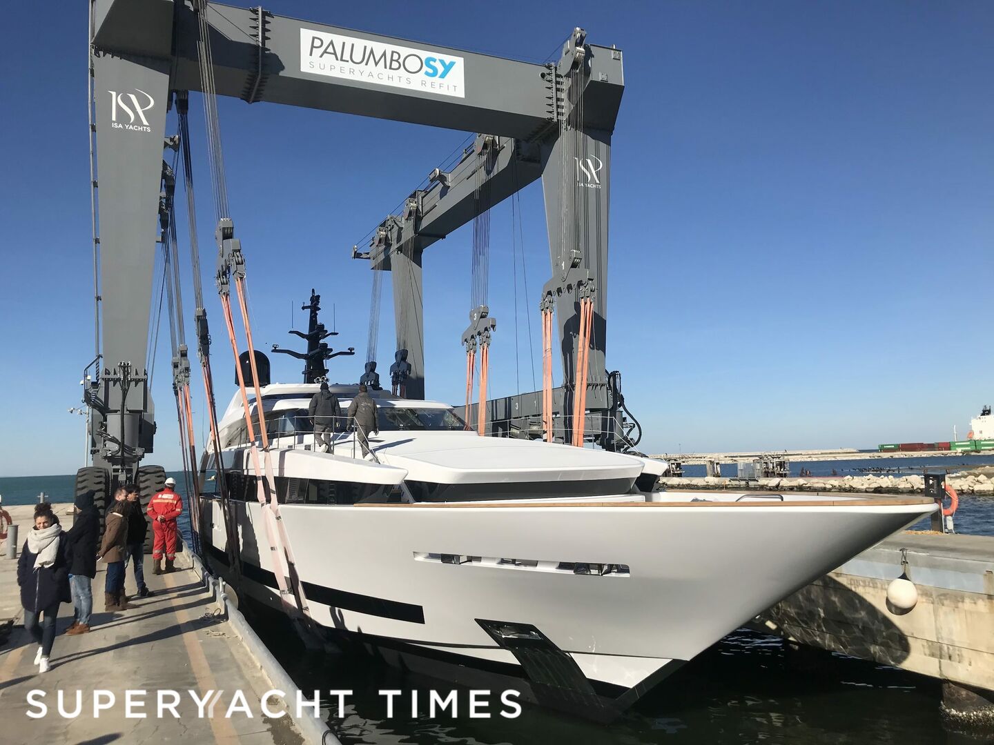 ISA launches 43m motor yacht Agora III