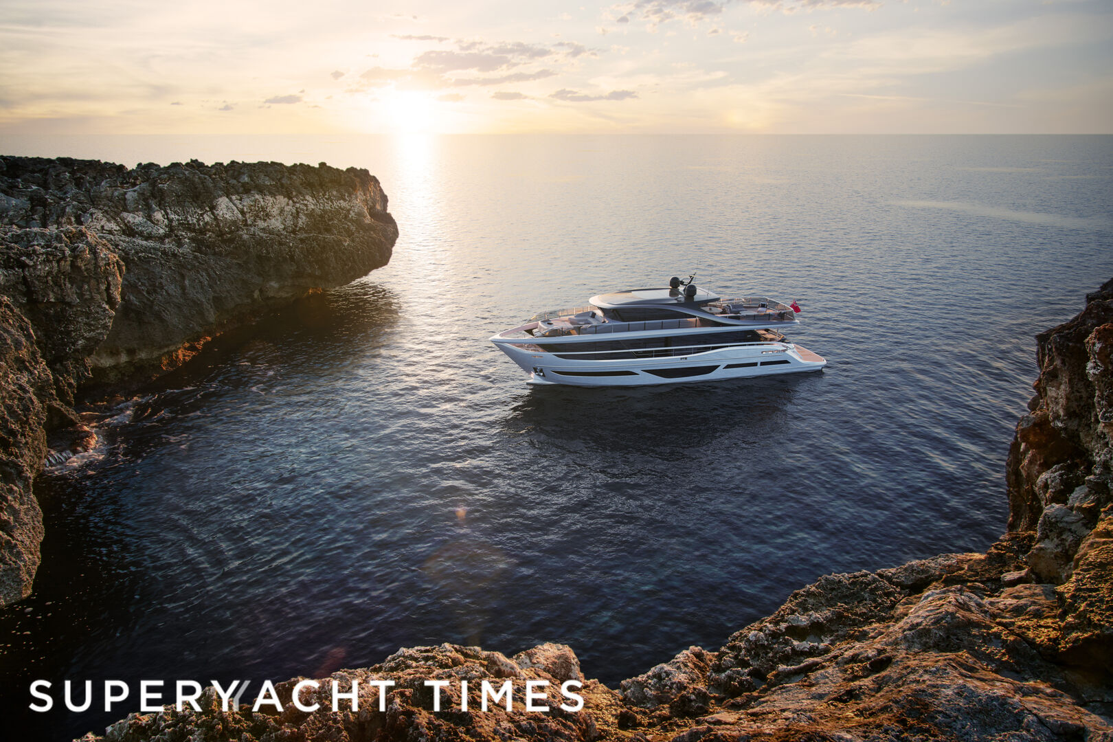 Princess X95 yacht unveiled in detail