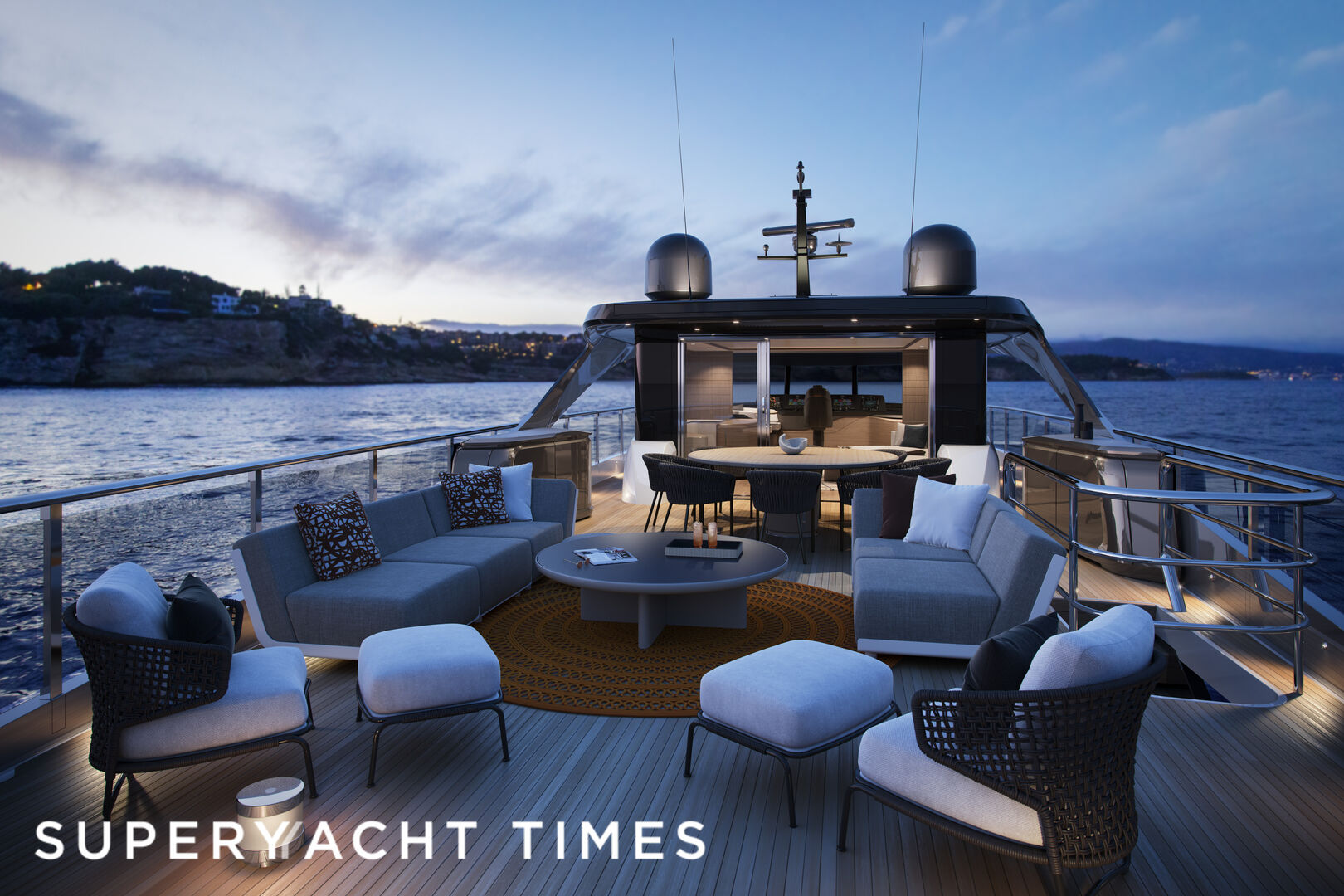 Princess X95 yacht unveiled in detail