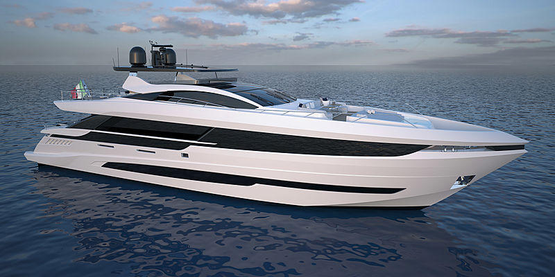 Introducing the Mangusta GranSport 33 yacht