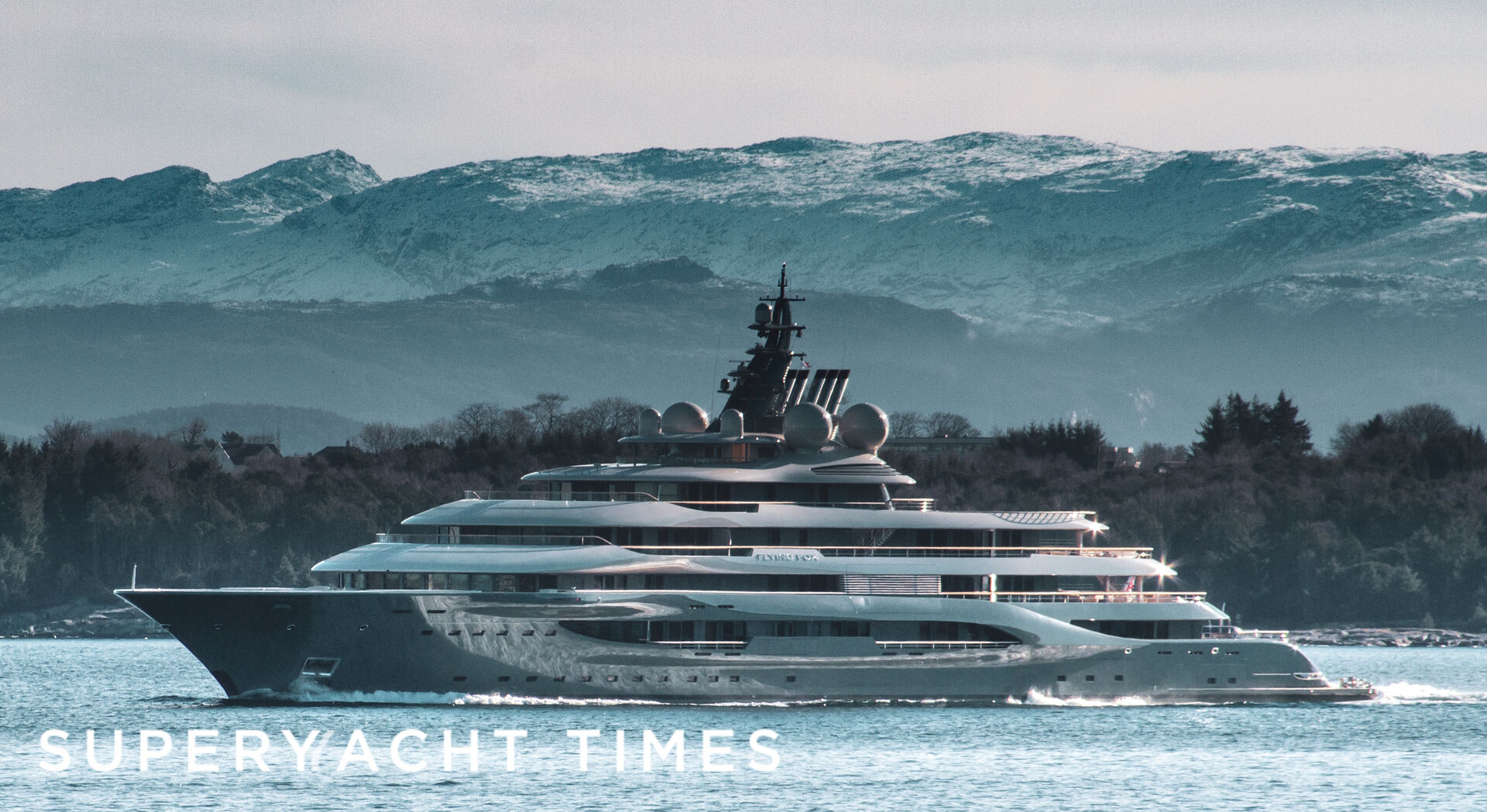 In Pictures: 136m superyacht Flying Fox cruising in Stavanger