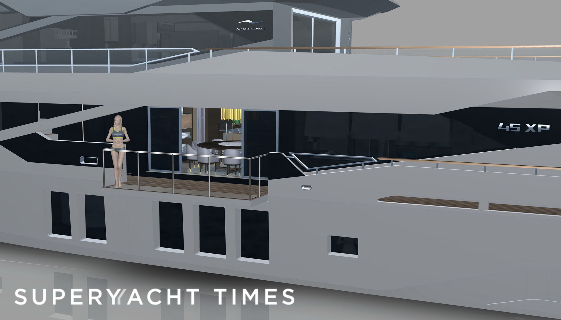Numarine unveils new 45XP explorer superyacht