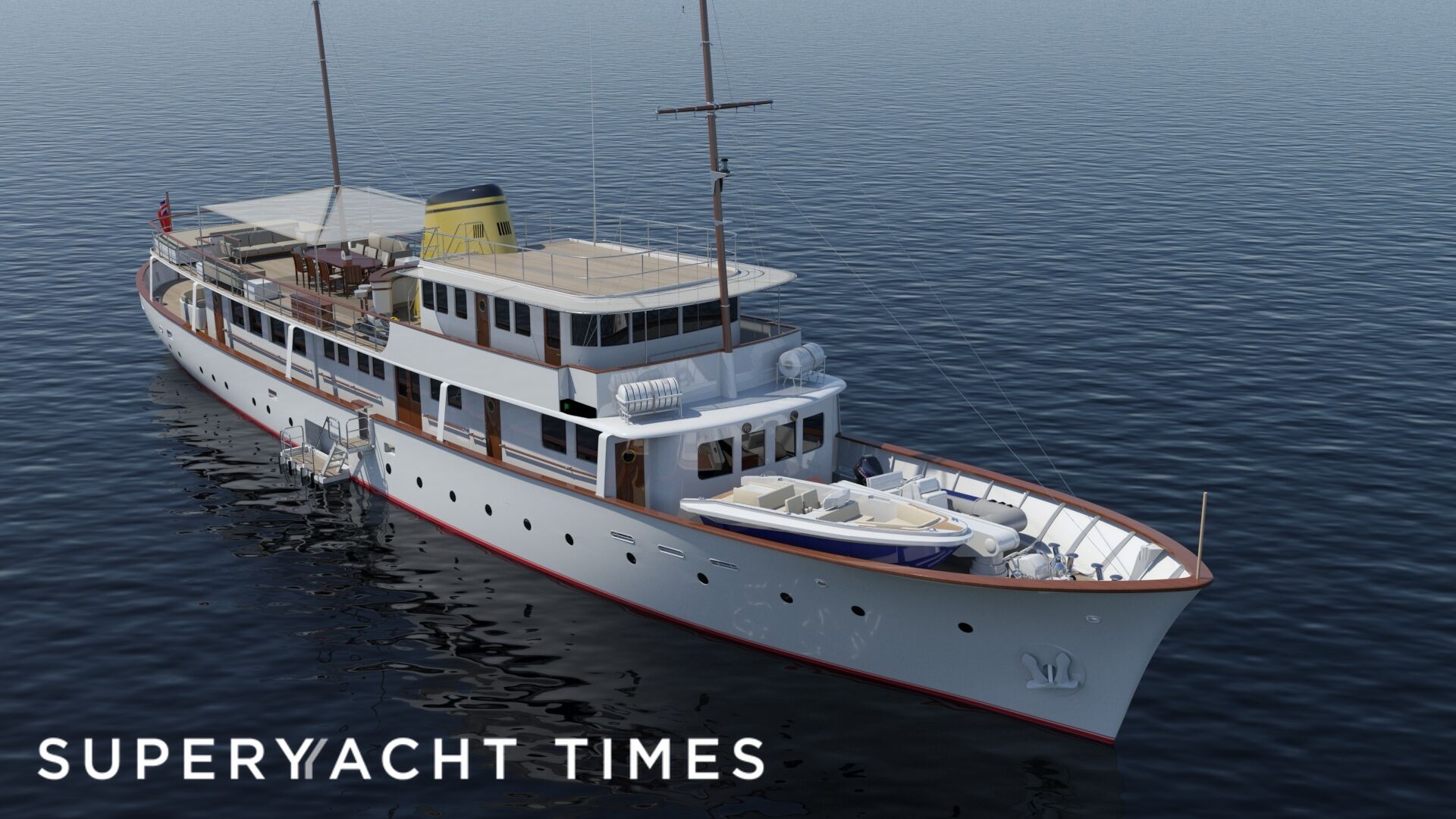 Feadship begins rebuild of classic 1950s superyacht Istros