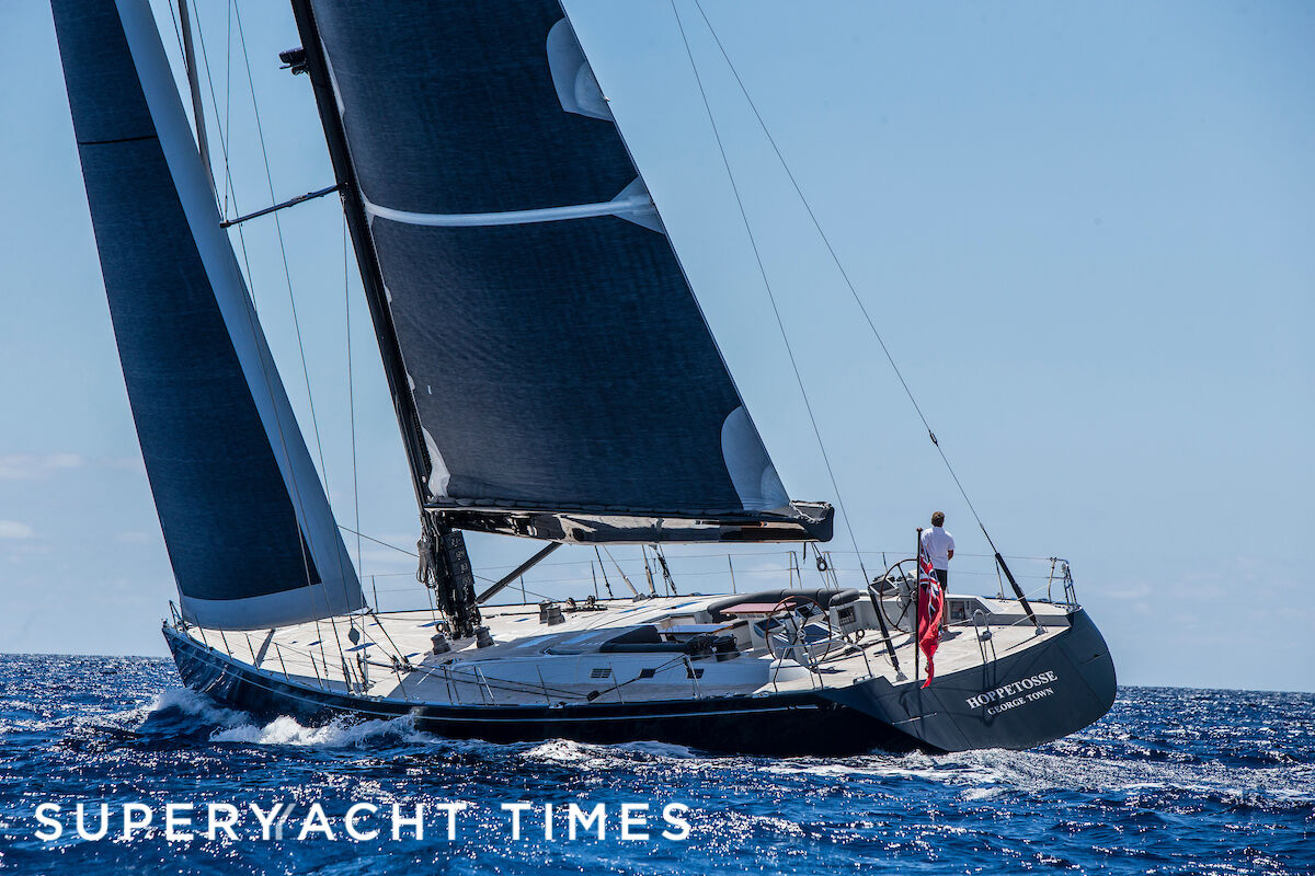 30m Nautor Swan sailing yacht Hoppetosse sold and renamed Savuke