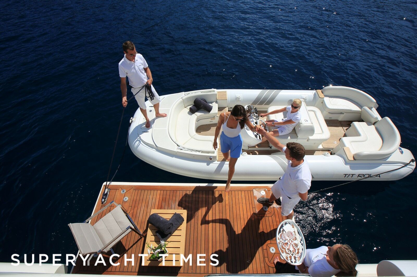 48m motor yacht Rola on the market