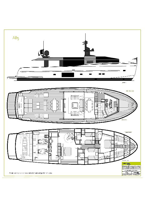 Arcadia Yachts launches latest A85 and A105 motor yachts