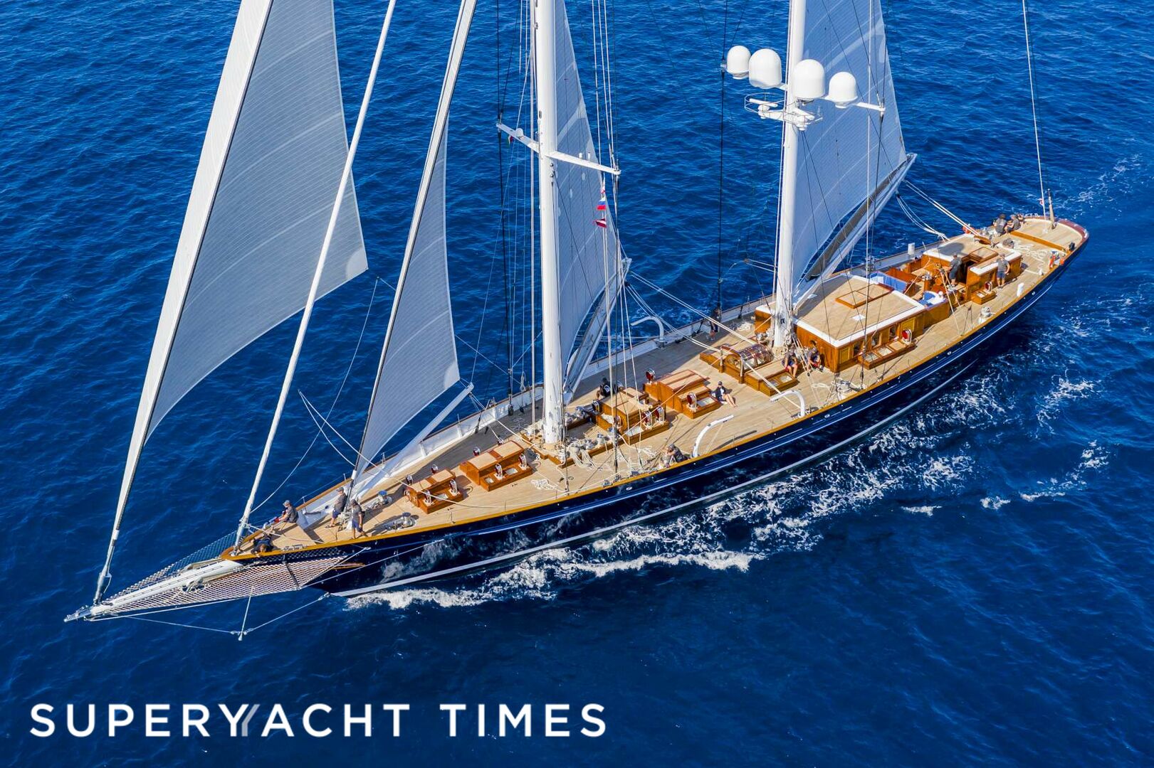 52m Royal Huisman sailing yacht Meteor joins the market