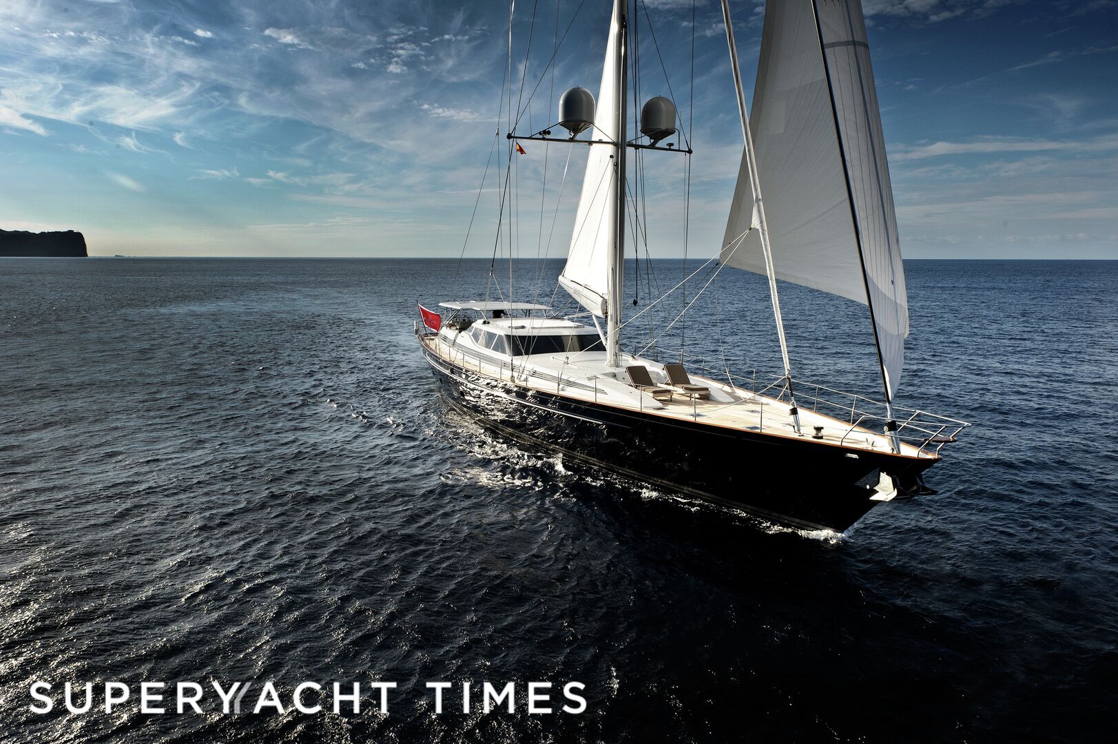 37m Alloy sailing yacht Genevieve rescues 16 from capsized boat off St ...