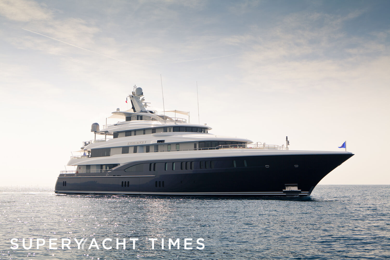 61m yacht Excellence V sold and renamed Arience