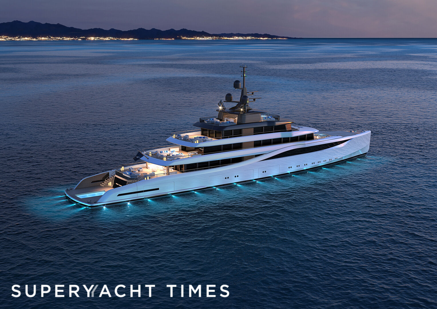 Nauta Design presents the 78m superyacht concept Slipstream
