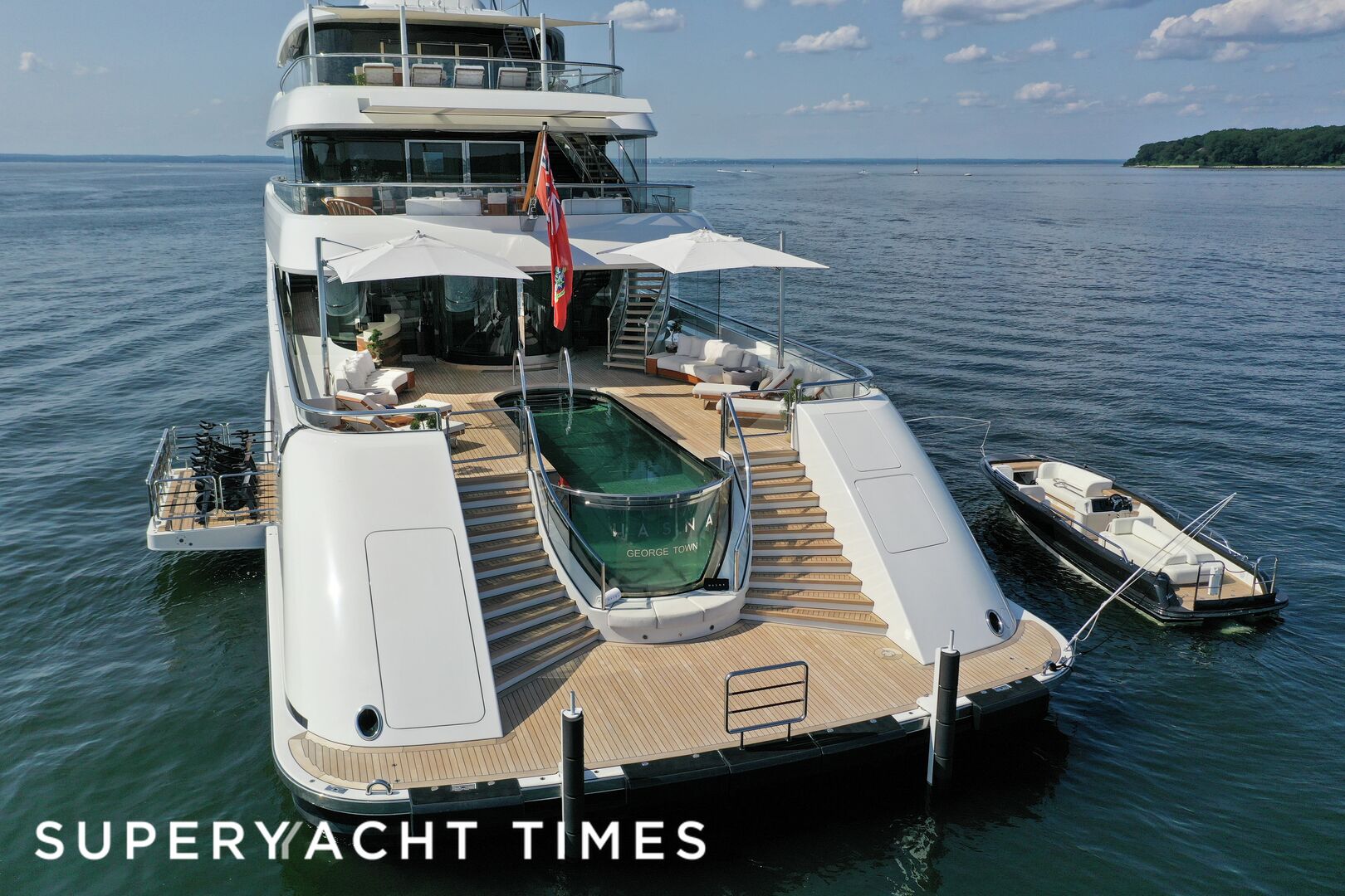 73m Feadship yacht Hasna on the market