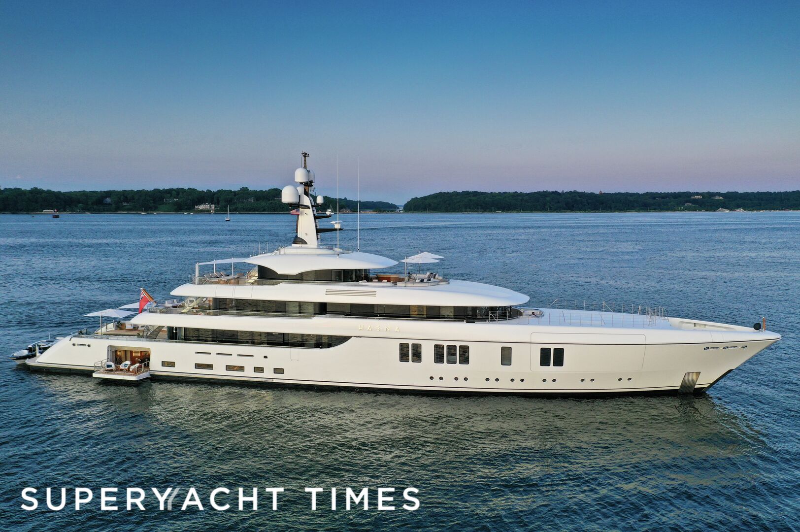 73m Feadship yacht Hasna sold and renamed Lunasea