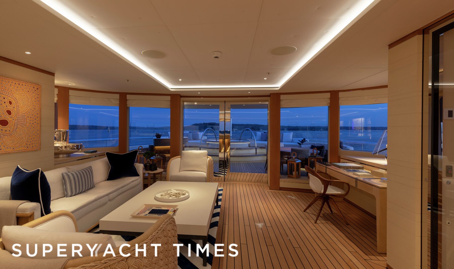 73m Feadship yacht Hasna on the market