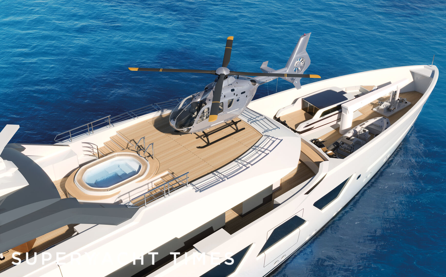Winch Design reveals interior for first Amels 60