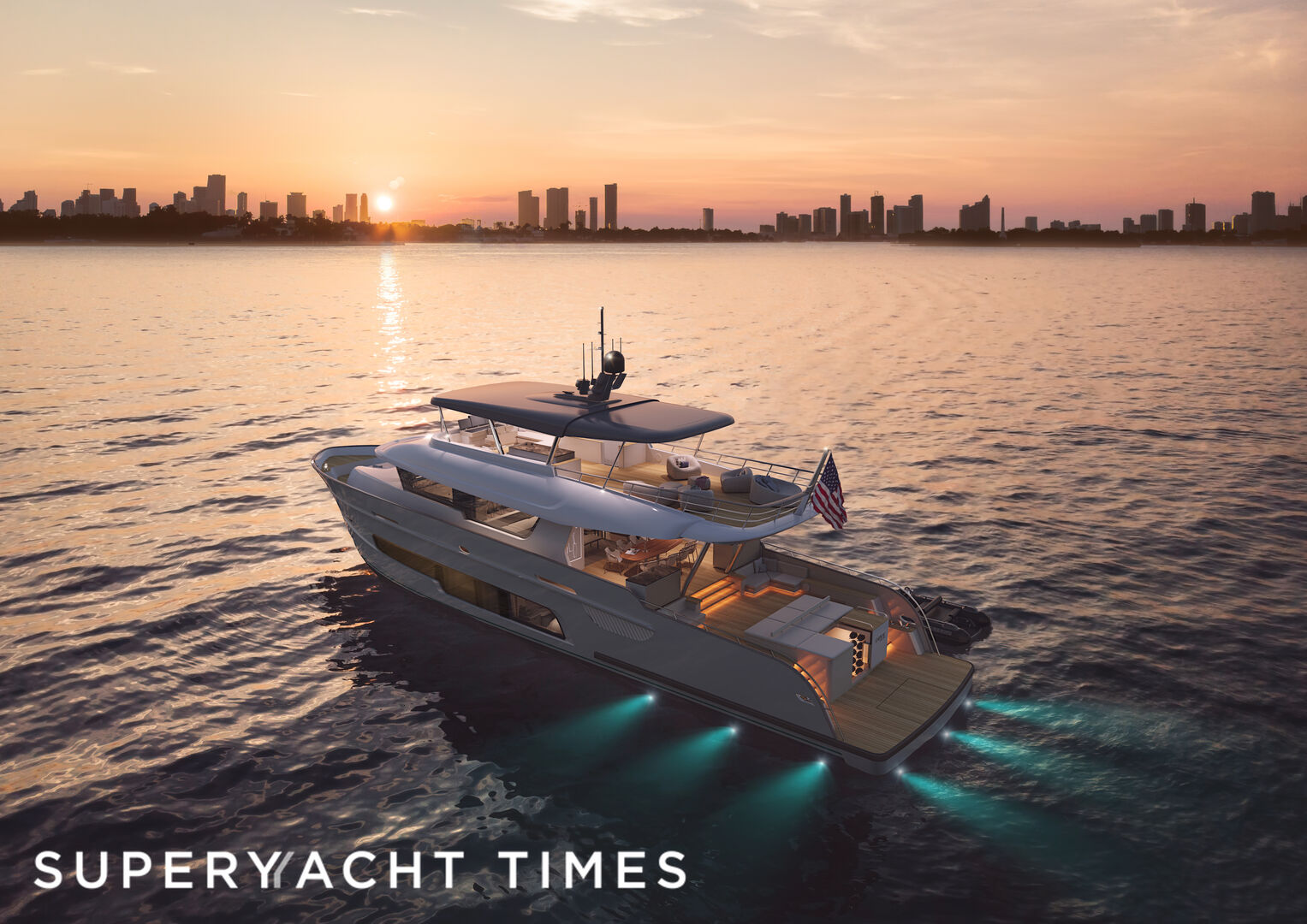 First model of new 27m Dutch yacht line LeVen ready to be launched