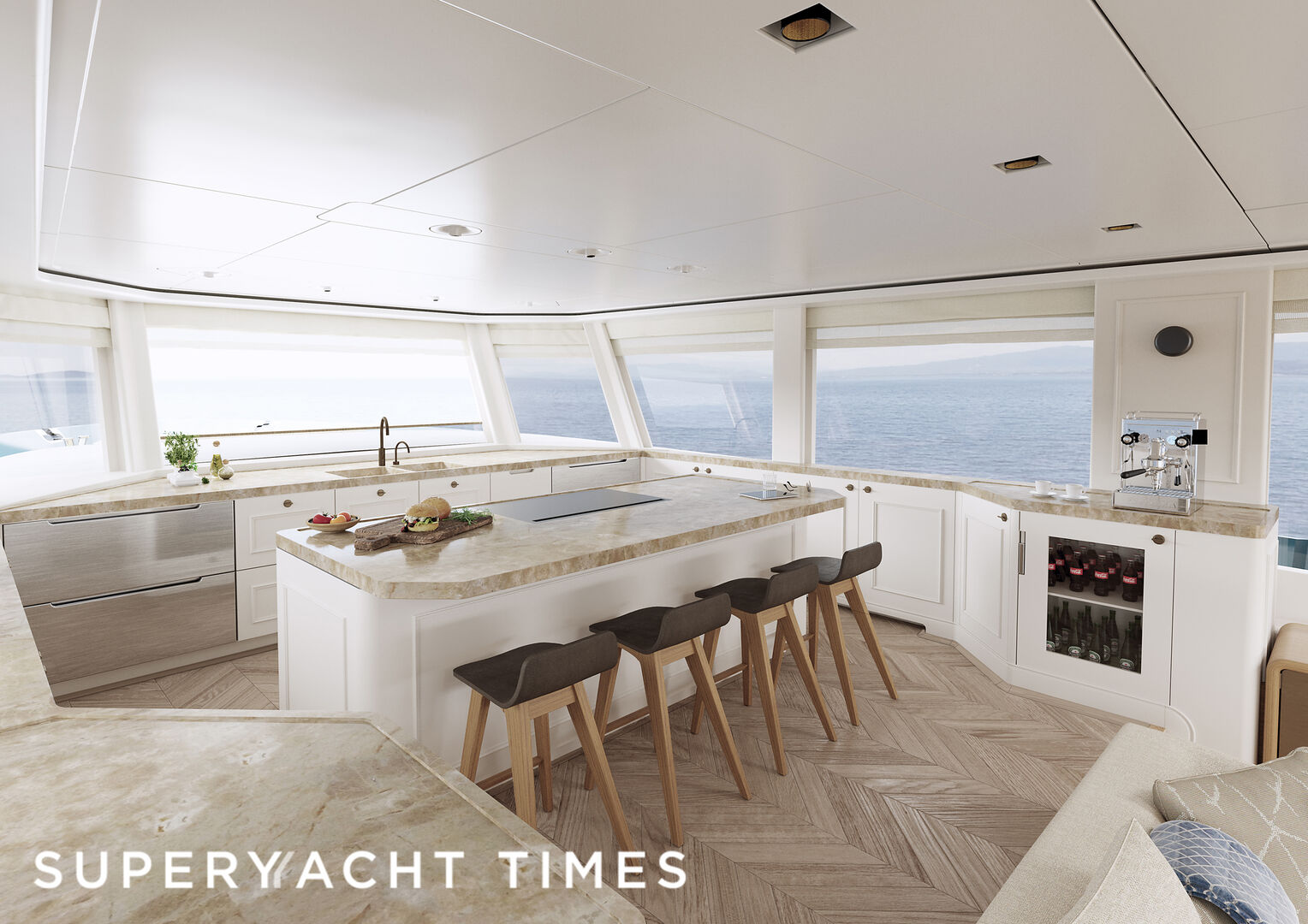 First model of new 27m Dutch yacht line LeVen ready to be launched