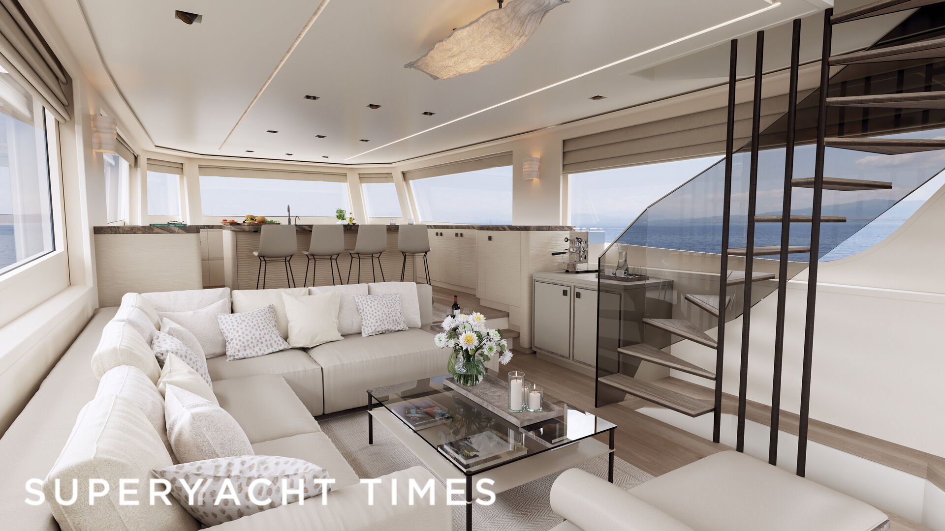 First model of new 27m Dutch yacht line LeVen ready to be launched