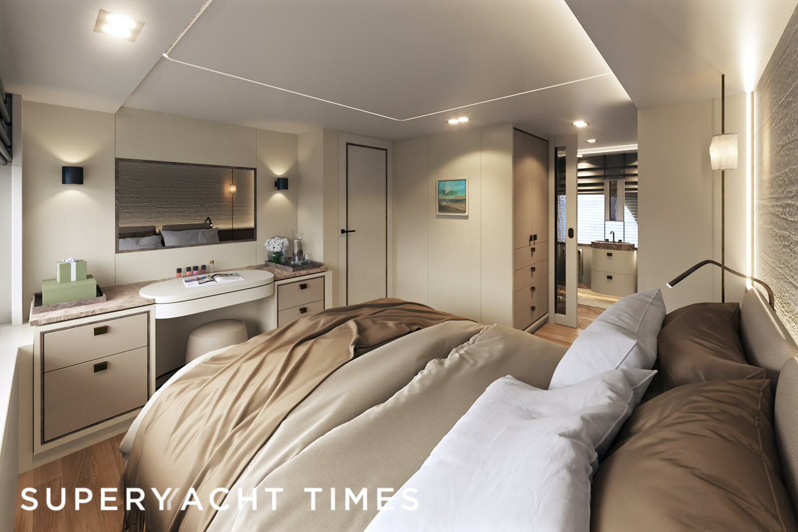 First model of new 27m Dutch yacht line LeVen ready to be launched