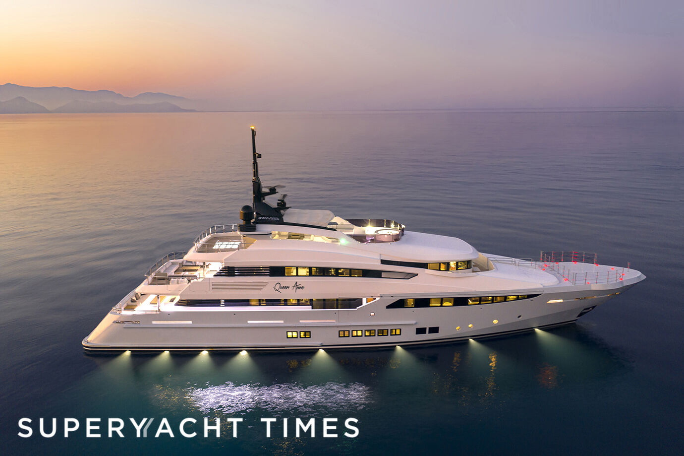 46m Gentech superyacht Queen Anne for sale